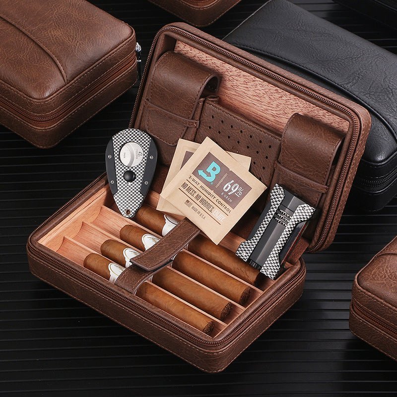 Portable Cigar Humidor Tool Set – VeryWhiskey